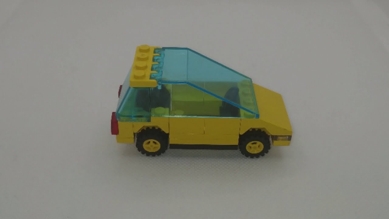 Lego 6530 - Sport Coupe (City Car) - 1990 Speed Build - YouTube