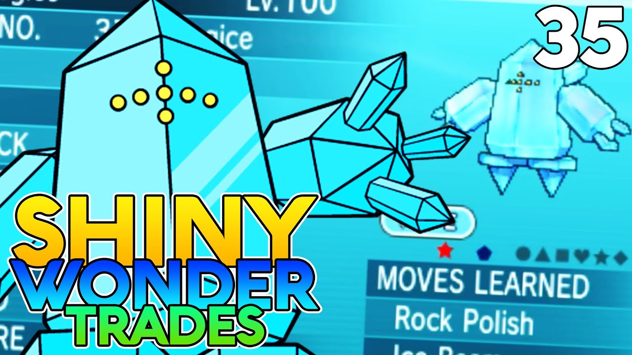 Pokemon Shiny Wonder Trades - EP 35 - SHINY REGICE - YouTube