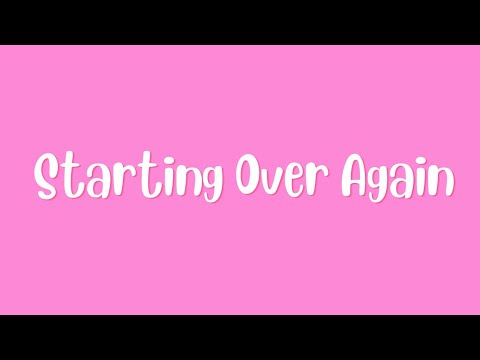 Starting Over Again cover - YouTube