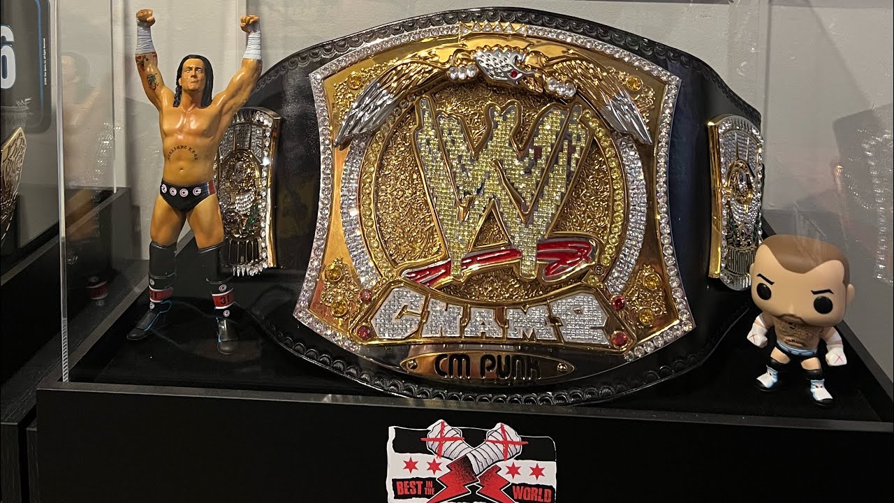 My RESTONED, RELEATHERED & SIGNED WWE SPINNER CHAMPIONSHIP REPLICA BELT ...