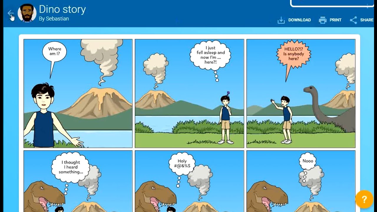 Pixton Edu - Comics mit Schülern erstellen - YouTube