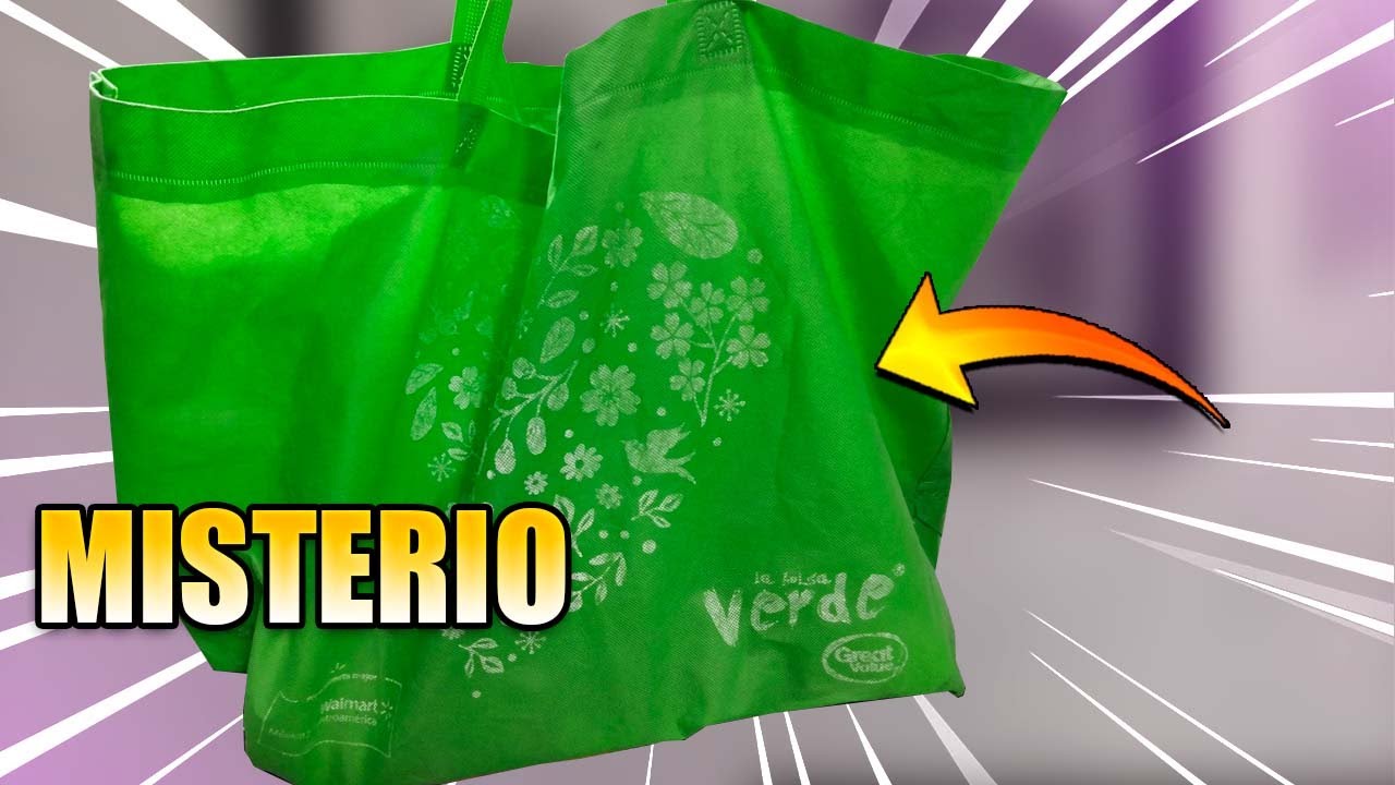 Todo esto Salio del Tianguis | La Súper Barney Bolsa - YouTube