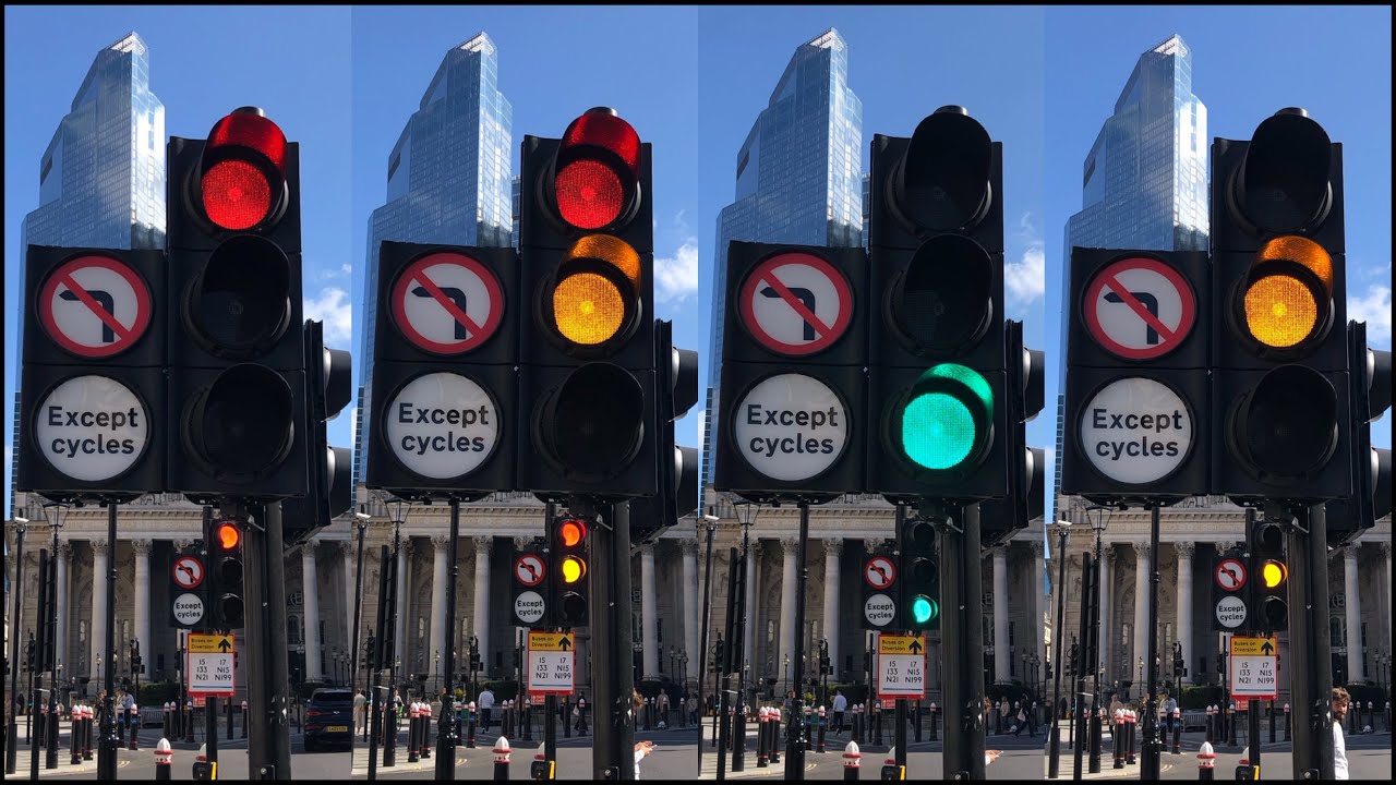 City Of London: Lombard Street J/O Cornhill, Yunex Helios CLS Traffic ...