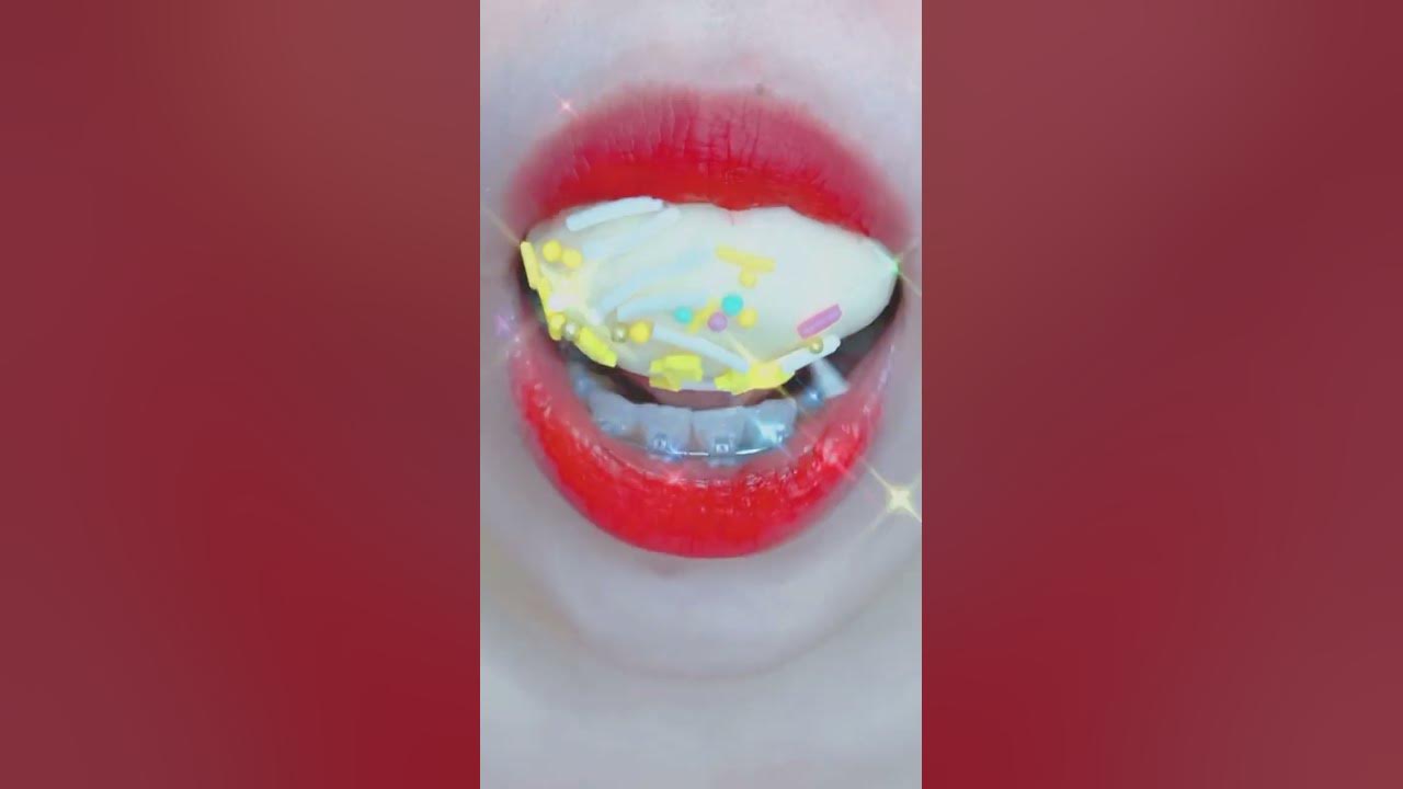 Asmr 【chewing Sound 咀嚼音】eat🍼🍎🥥🍜を食べる Asmr 咀嚼音 音フェチ 口元だけ Youtube