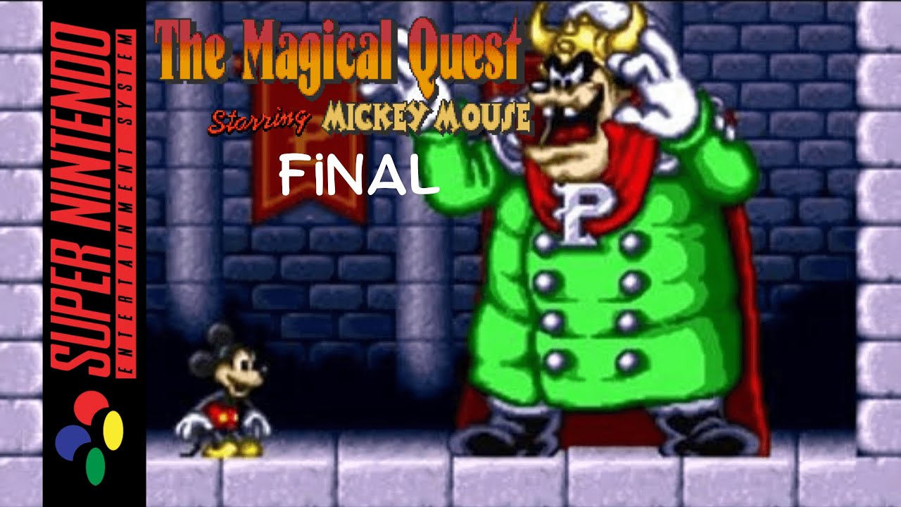 [continuação da live]The Magical Quest Starring Mickey Mouse, Super ...