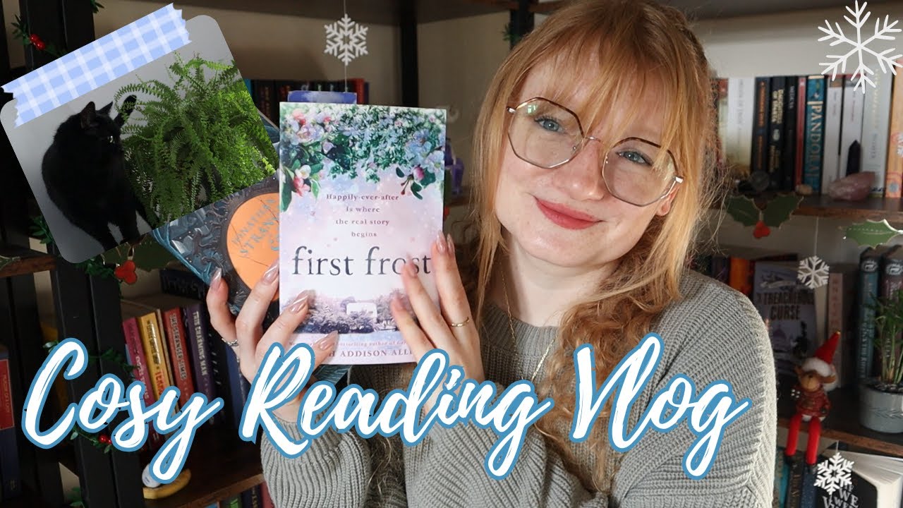 Comfort reading & being ill ~ Cozy Weekly Reading Vlog - YouTube