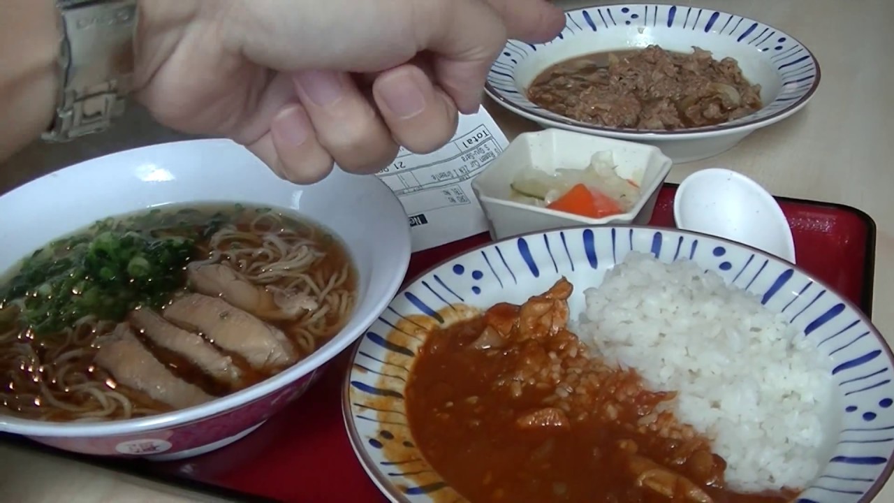 Tokyo Ramen & Japanese Curry Rice, Sukiya, Sunway Velocity - YouTube