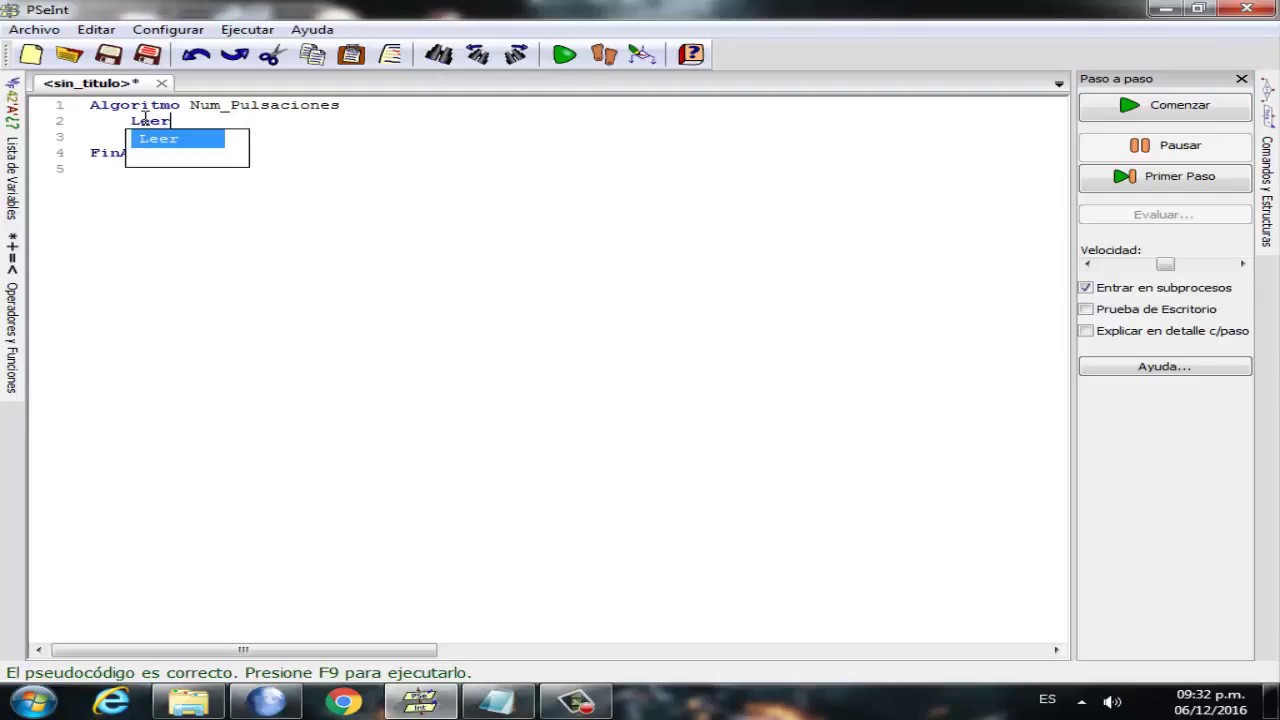 Tutorial como usar pseint - Principios Básicos - YouTube