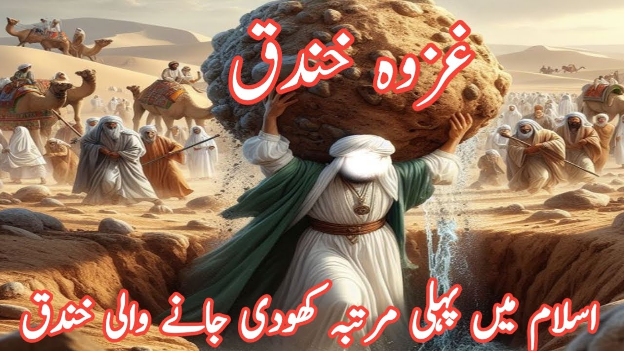 Ghazwa e Khandaq ka waqia | Battle of khandaq | غزوہ خندق | Islamic ...
