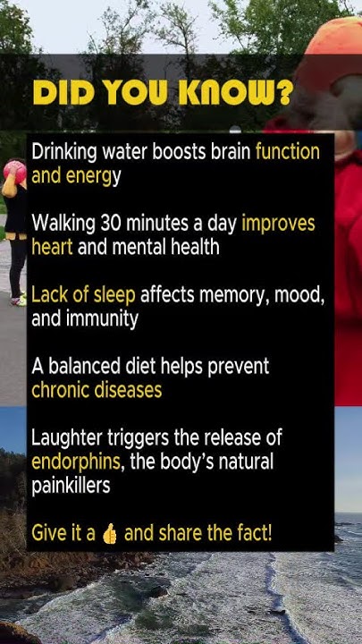 DID YOU KNOW Drinking water boosts brain function and energy - YouTube