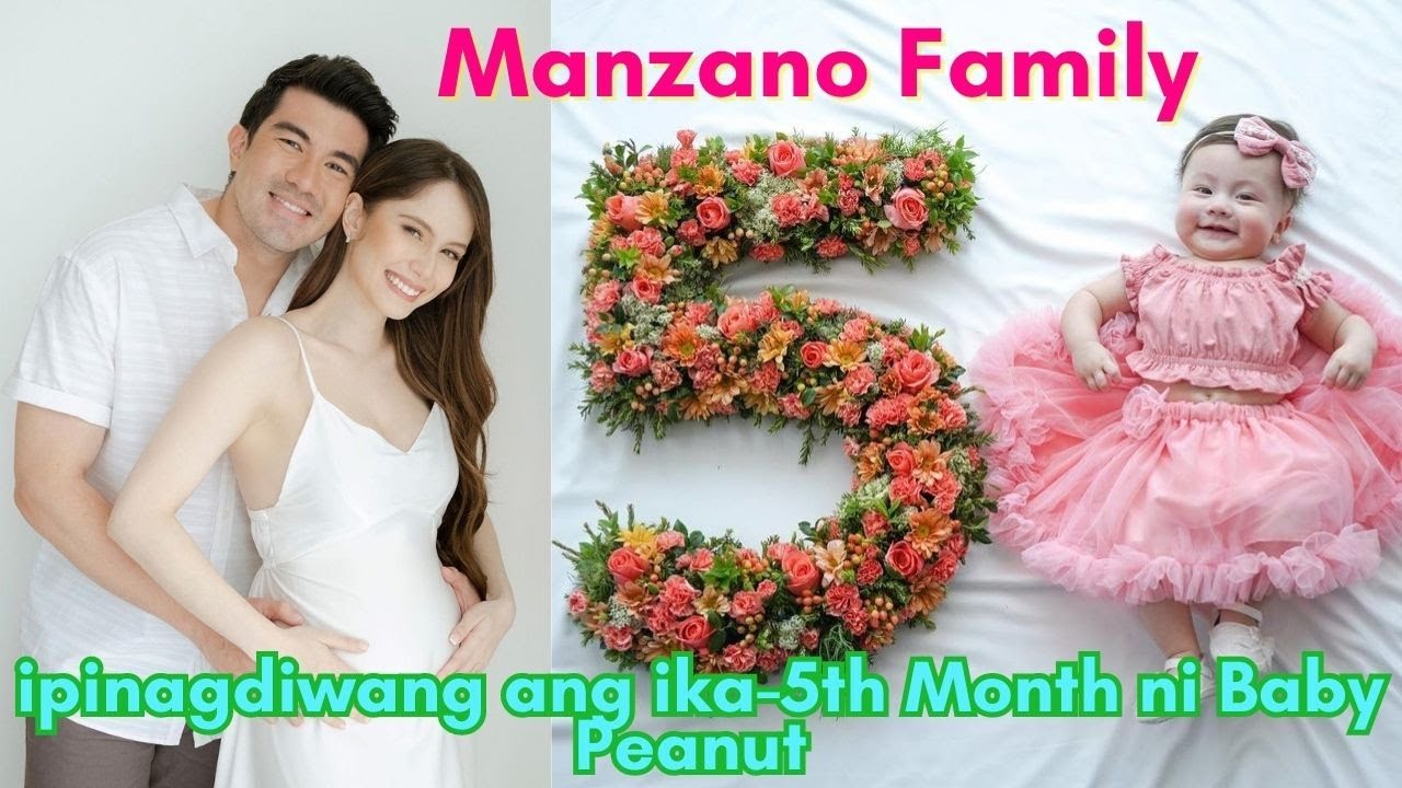 MANZANO Family ipinagdiwang ang ika-5th month ni BABY PEANUT - YouTube