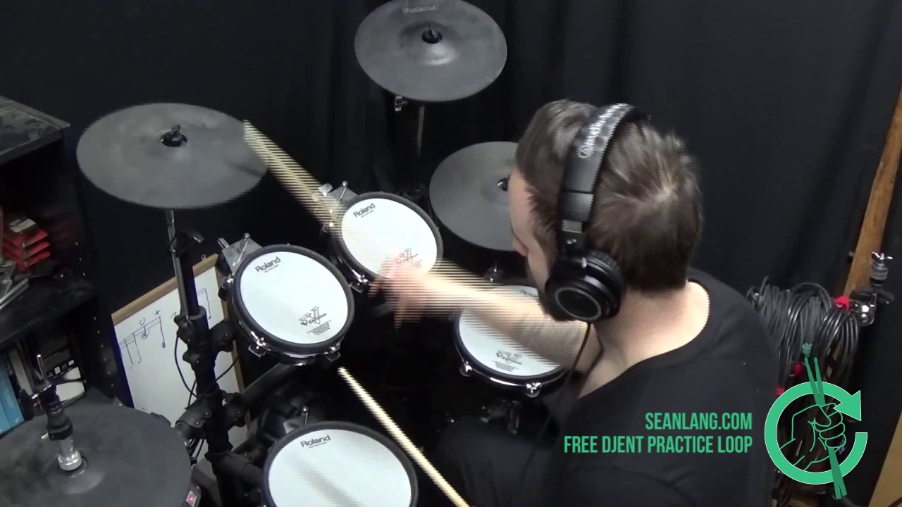 FREE Drumless Practice Loop - DJENT - YouTube