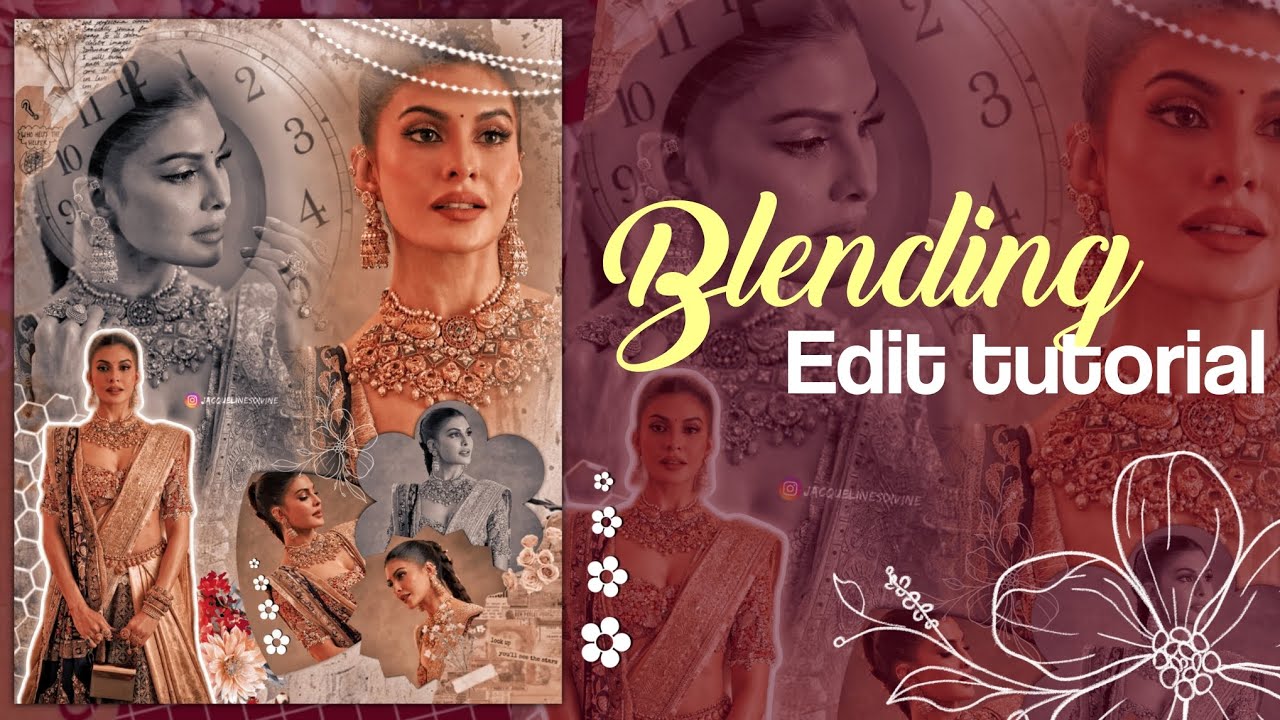Blending editing tutorial for fanpage 💕 🌷 - YouTube