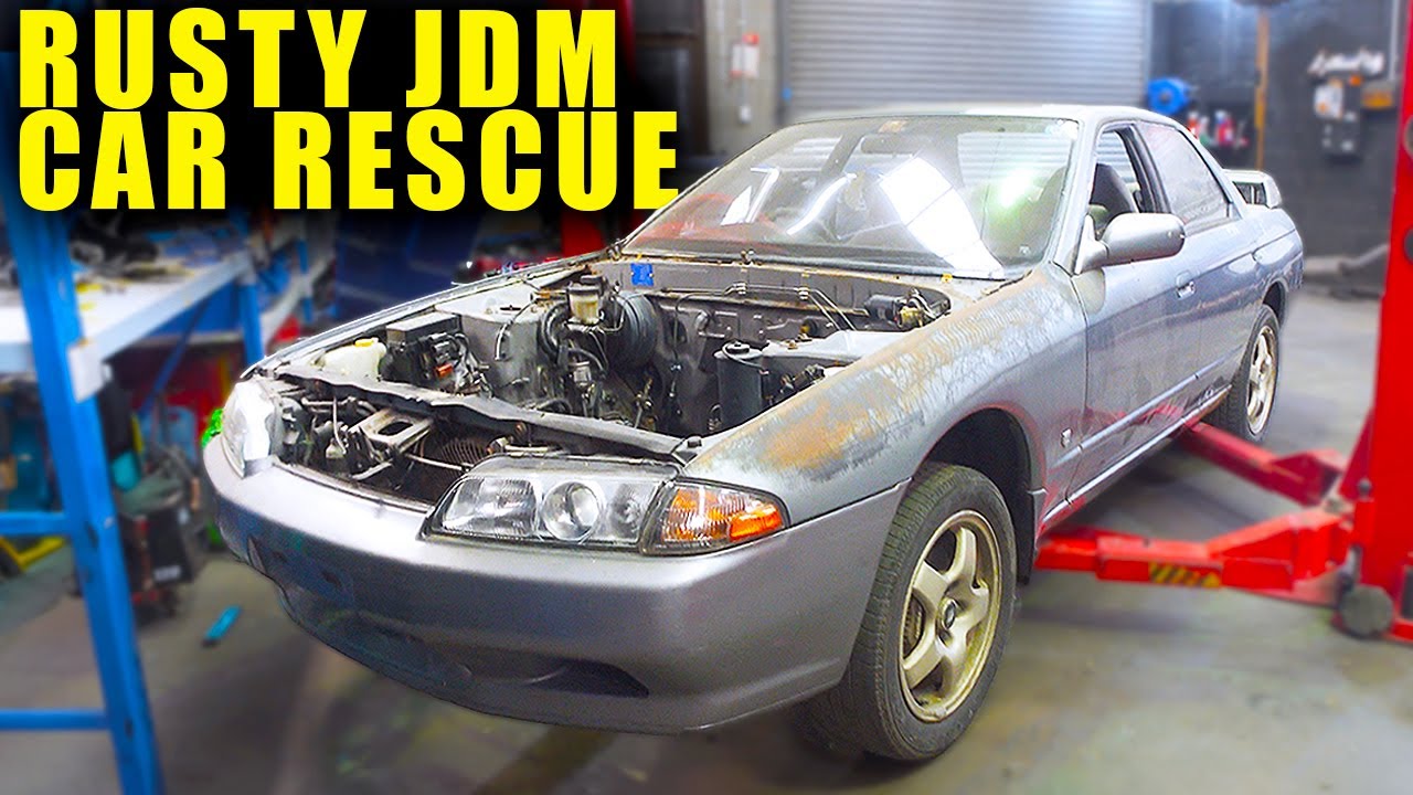 RESTORING AN ABANDONED R32 SKYLINE | PART 6 (BARN FIND) - YouTube