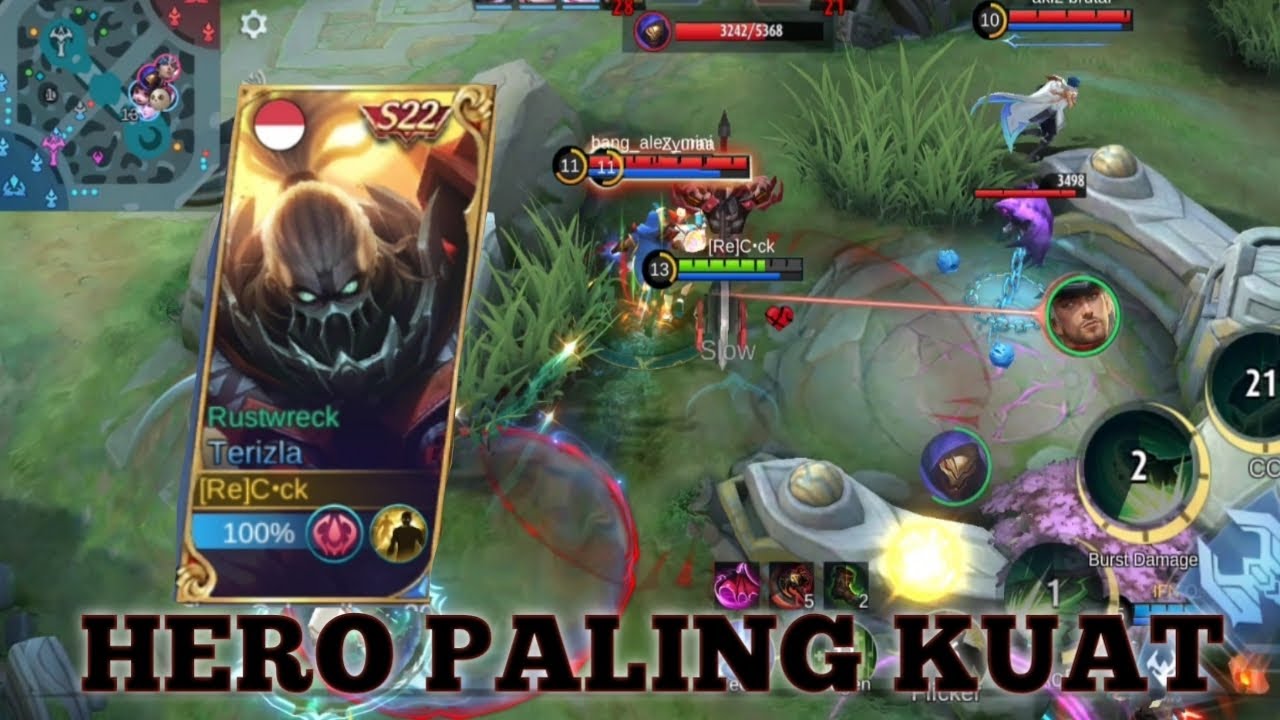 HERO PALING KUAT SEPANJANG MASA !!!!!! THE BEST GAMEPLAY TERIZLA ...