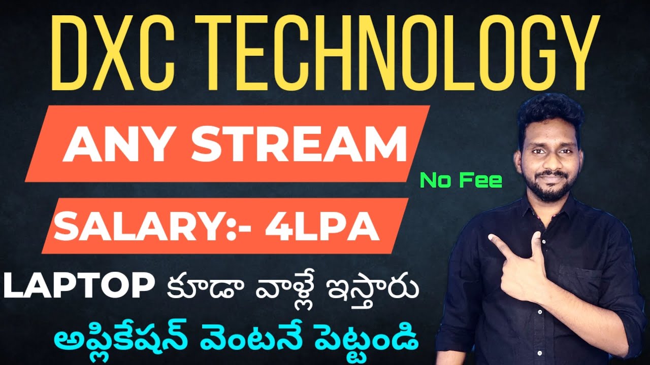 Dxc Technology Recruitment No Coding Jobs Any Graduation Latest Jobs 2022