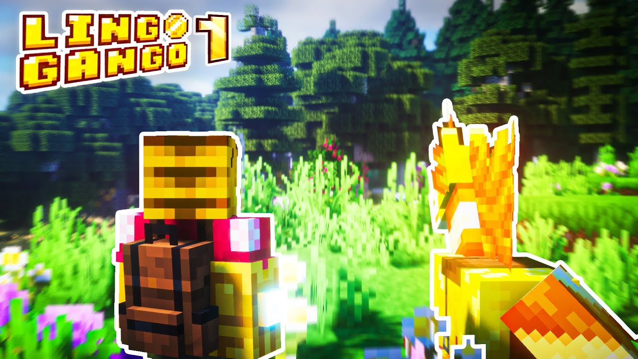 Trying the Hardest Minecraft Modpack | Lingango Ep. 1 - YouTube