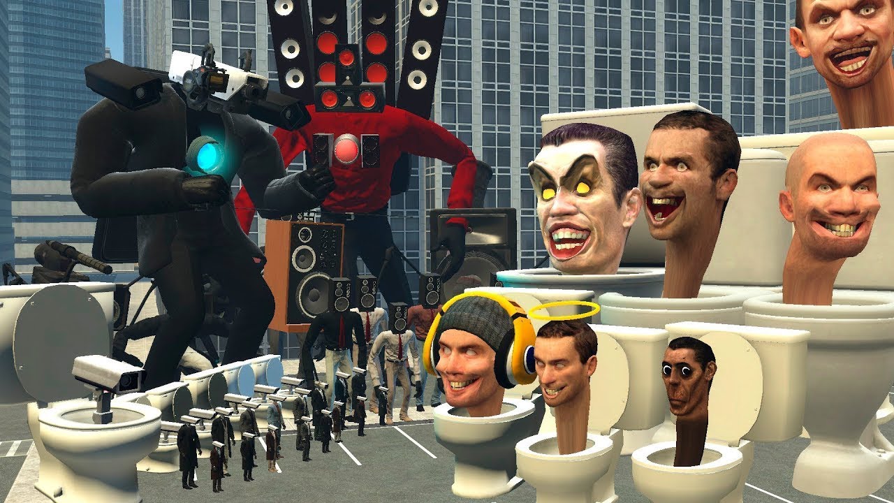 Funniest Skibidi Toilet Moments in GMod! - YouTube