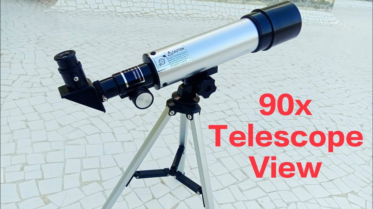 See Moon / Stars / Planets From 90x Zoom Land & Sky f36050 Telescope 🔭🔭 ...