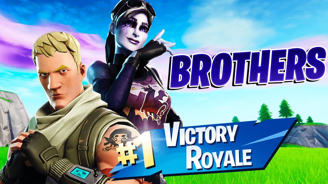 DUOS w/My 6 Year Old Brother (Fortnite Battle Royal PS4) - YouTube