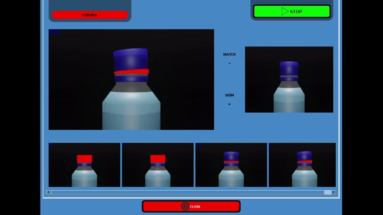Bottle Cap Control (Python - OpenCV - PyQt - Structural Similarity ...