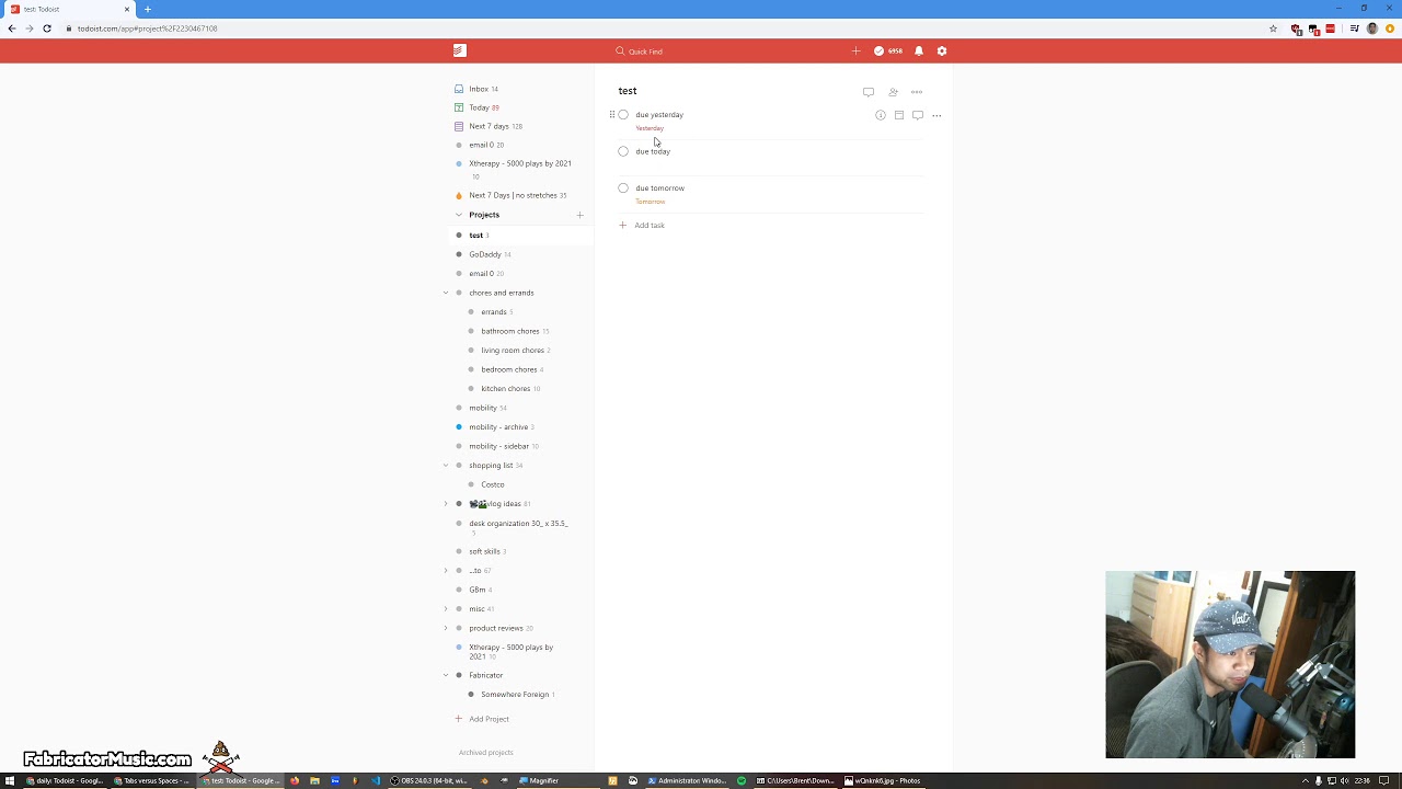 Fabricator's ToDoist mods - Feb 2020 update - YouTube