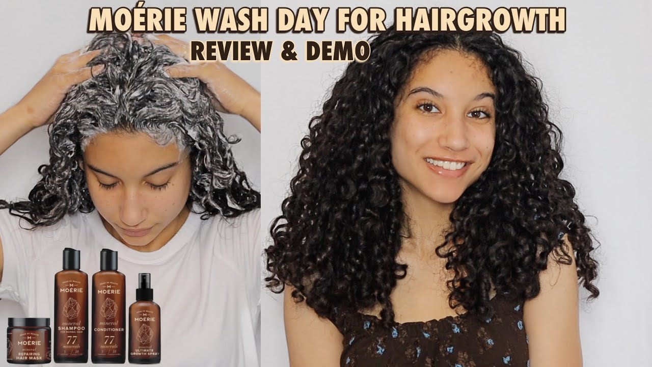 Does Moerie Beauty Work on Natural Hair ? | Moerie Beauty Full Demo ...