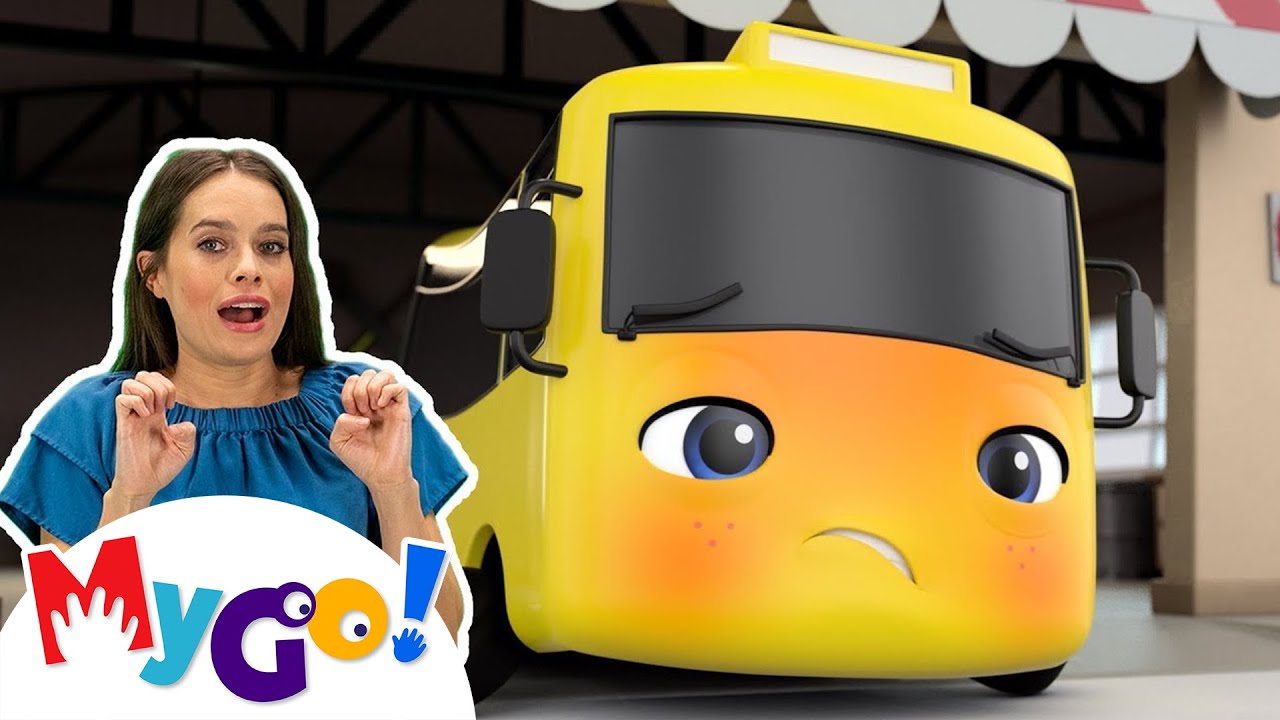 Buster Gets Sick! | MyGo! Sign Language For Kids | Go Buster - Cartoons ...