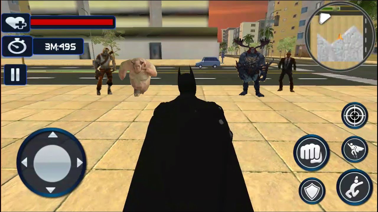 Superheros Batman vs City Robot Battle Mission Best Android Gameplay ...