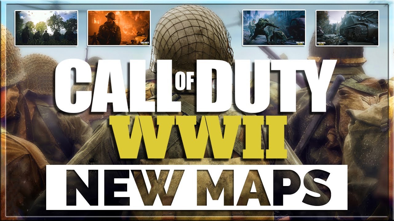 Call of Duty WW2 - NEW MULTIPLAYER MAPS LEAKED! NEW GUNS & CHARACTERS ...