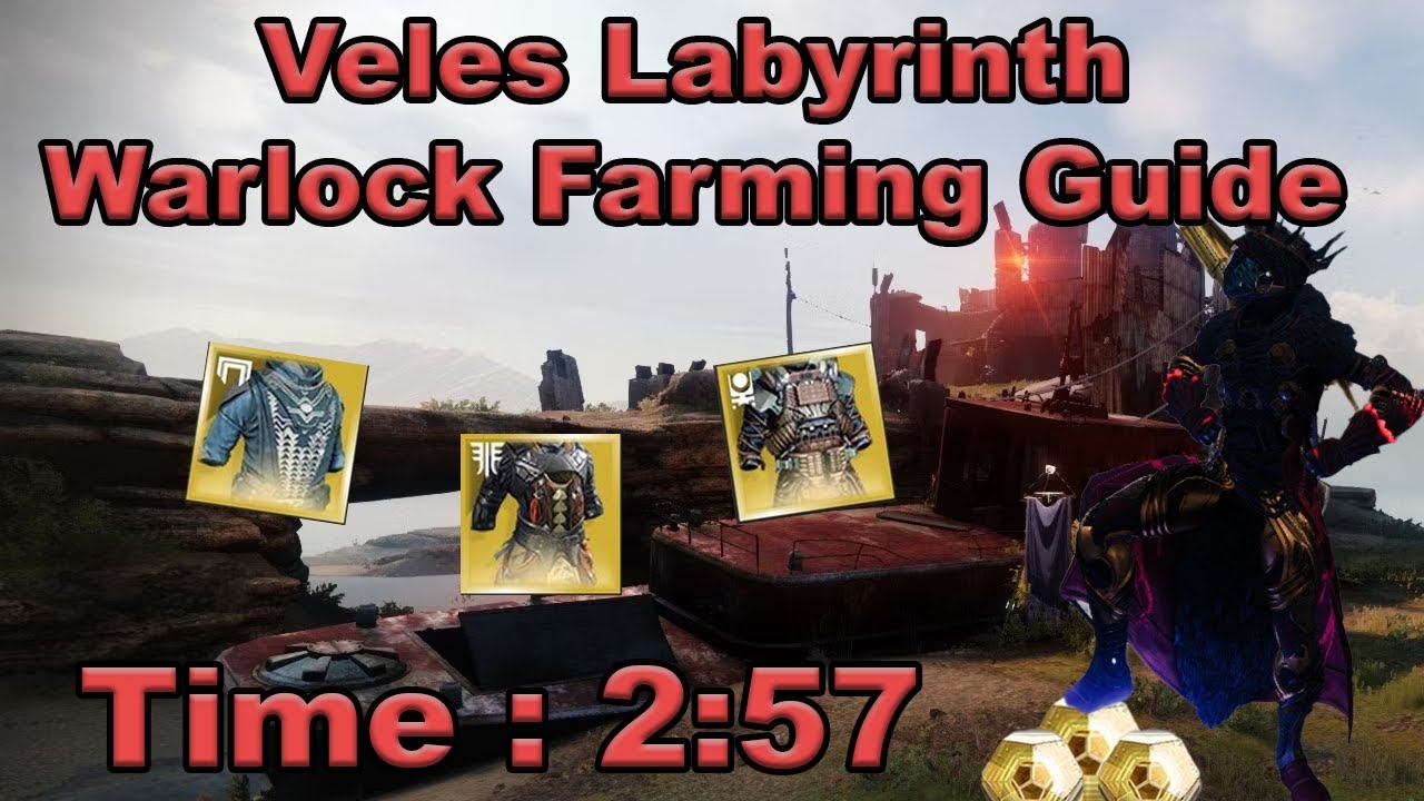 Destiny 2 - Veles Labyrinth (Warlock) Legend Lost Sector Farming Guide ...