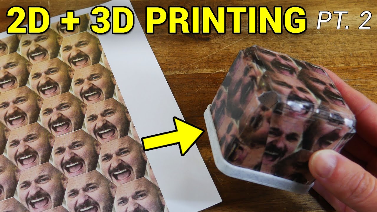 Full colour first layers on your 3D prints part 2 - Laser and inkjet ...