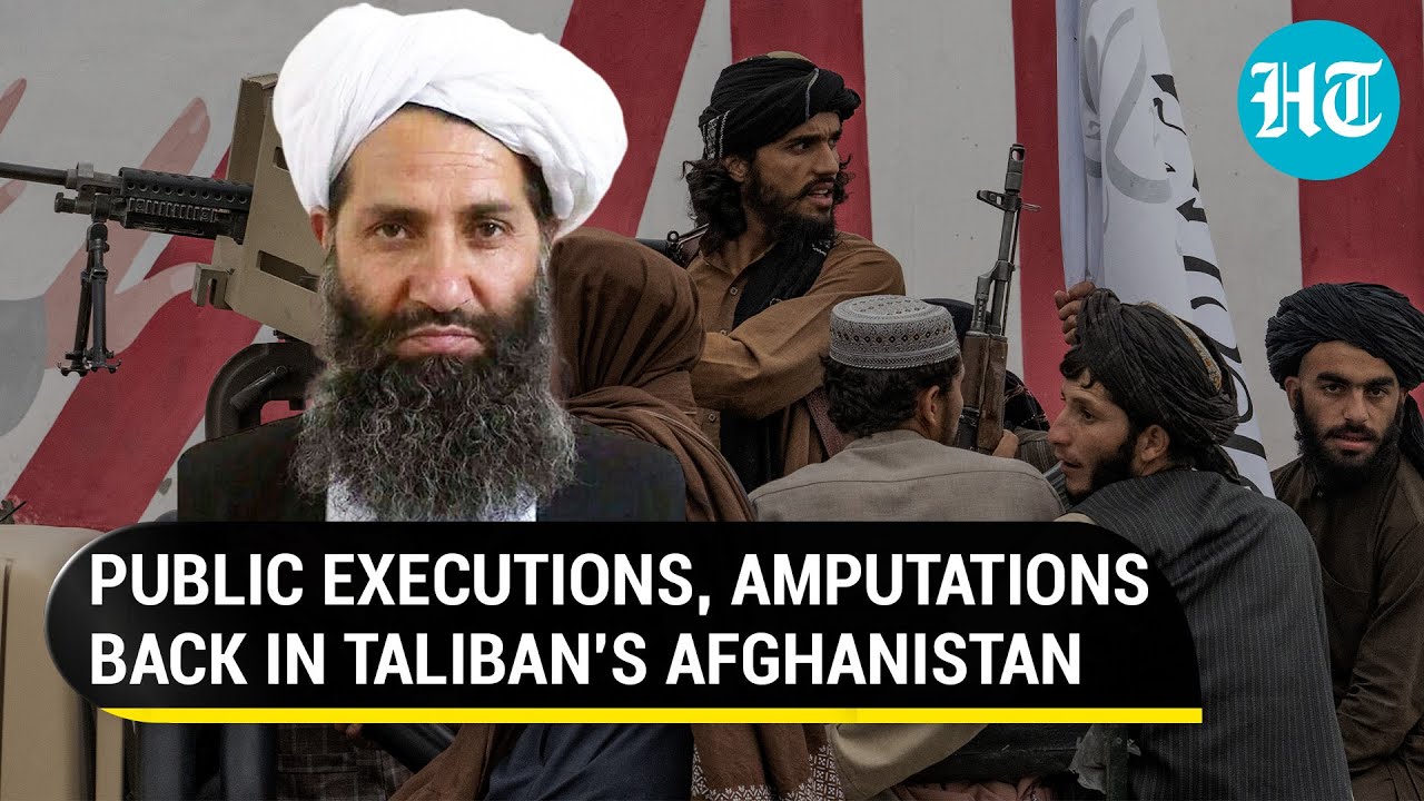 Sharia law returns to Taliban's Afghanistan; Public executions ...