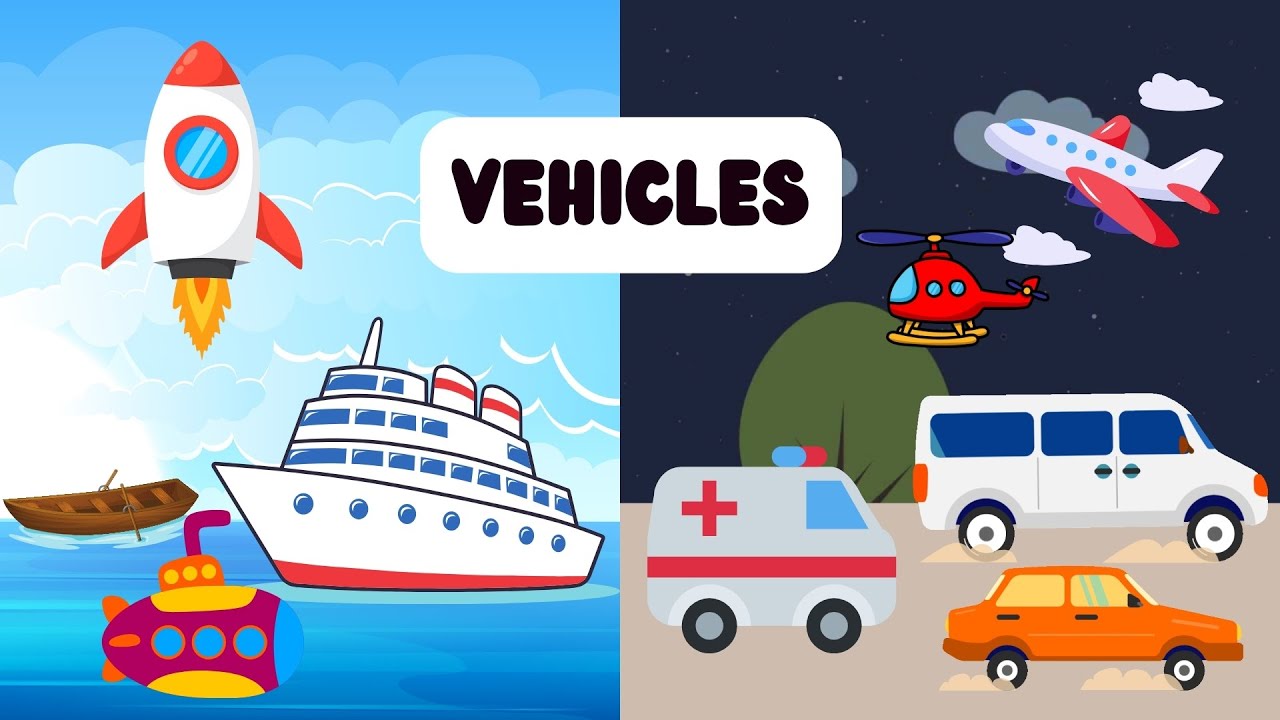 Learn About Vehicles | Epic Transportation Adventure | Fun Learning ...