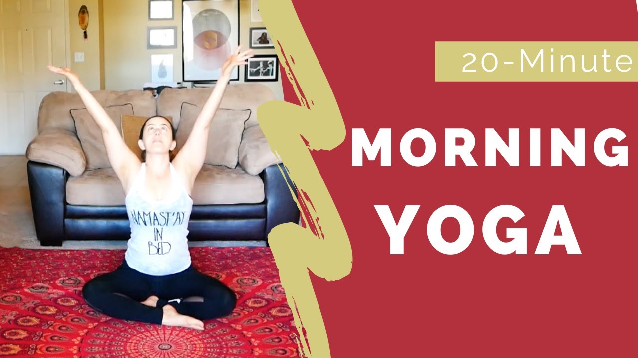 Simple Morning Yoga for Beginners Routine - 20 Minutes - YouTube