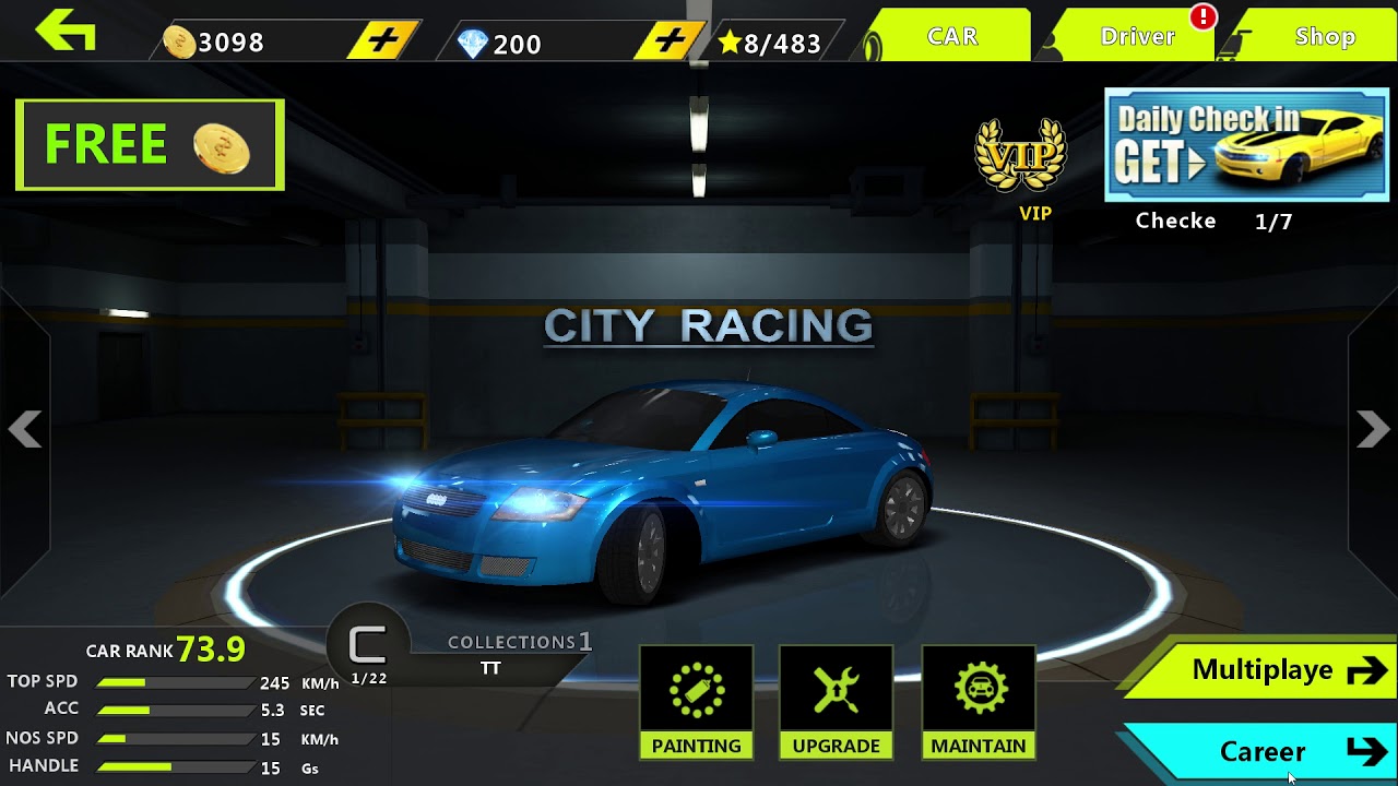 City Racing 3D 3 Levels - YouTube