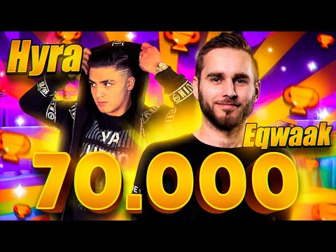 70K? Hyra Ft. Eqwaak (Brawl Stars)