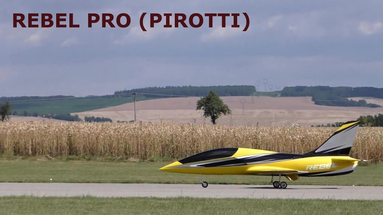 REBEL PRO Pirotti Models Elite Aerosports, sport jet RC airplane, 2016 ...