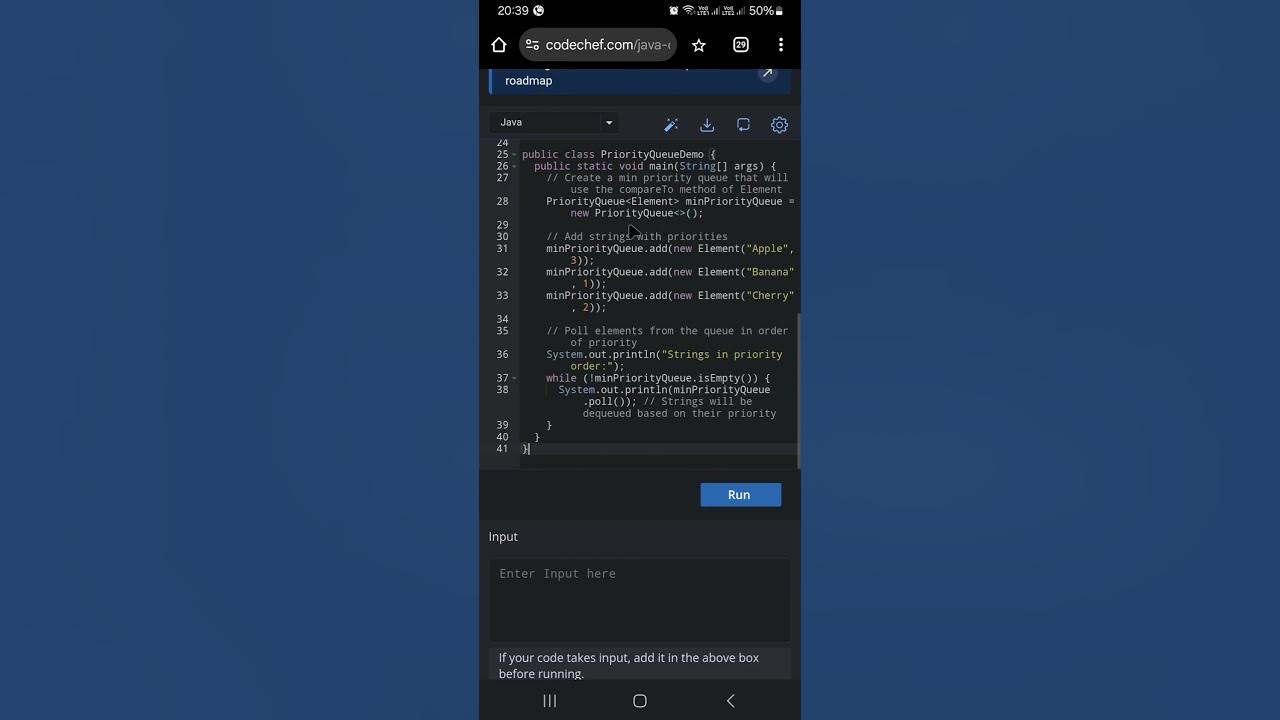 #067 - DSA with Java | Implement Priority Queue Part-1 - YouTube
