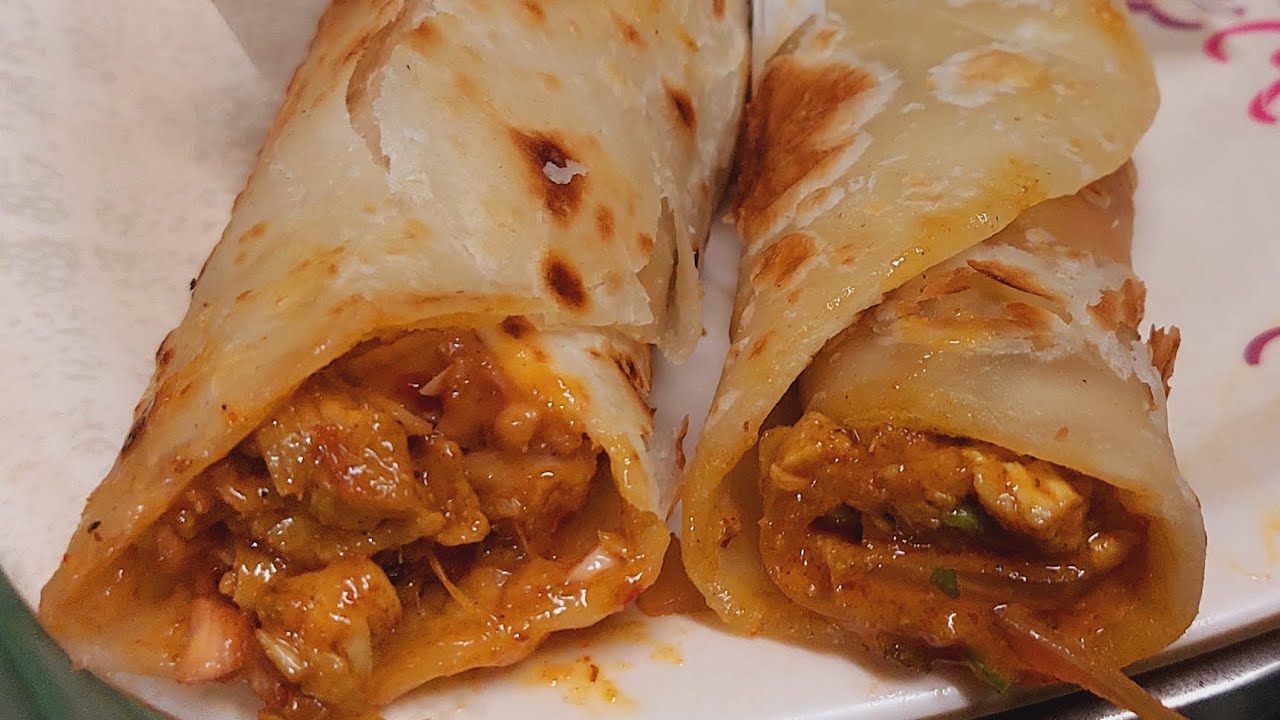 Chicken roll | chicke roll kyse banaey| chiken roll street style ...