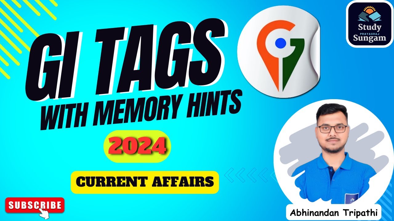 GI TAG 2024 | List of GI Tags in India 2024 | Current Affairs 2024| # ...