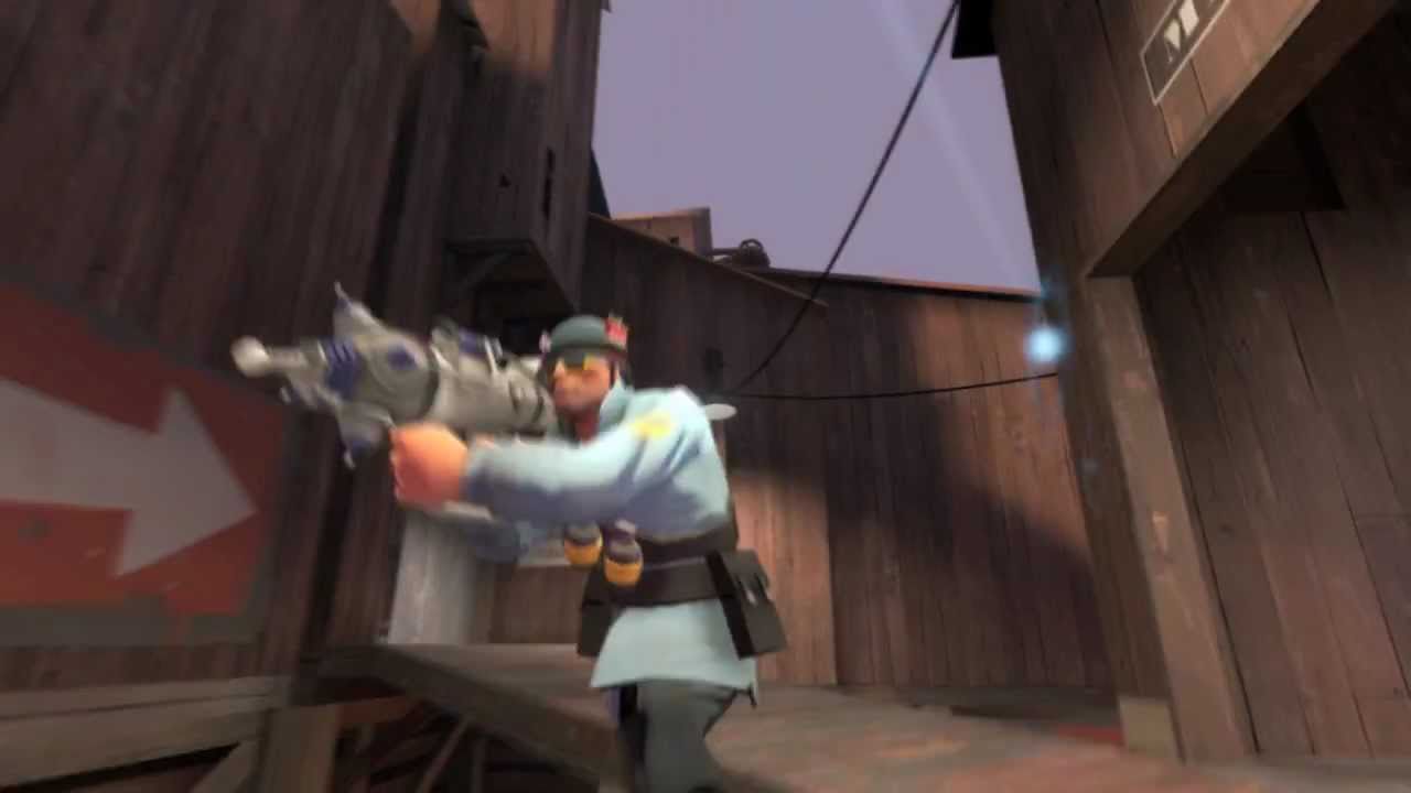 TF2 Righteous Bison airshot(Newest Soldier weapon) - YouTube