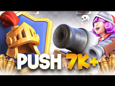 HOG 2.6 LADDER PUSH +7000 - CLASH ROYALE - YouTube