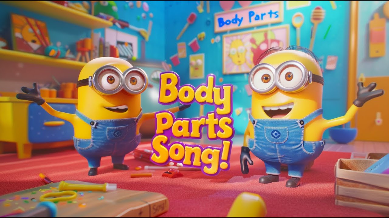 Minions' Body Parts Song! - YouTube