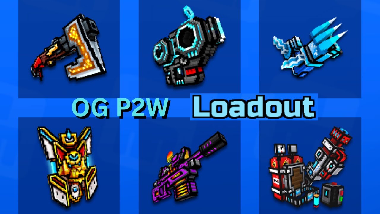 PG3D OG P2W Loadout - YouTube