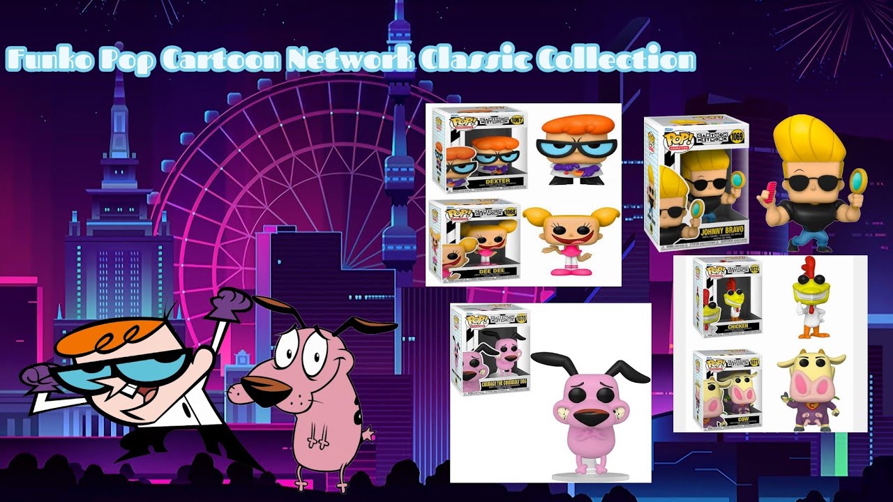 My Funko Pop Cartoon Network 90s Classic Collection - YouTube