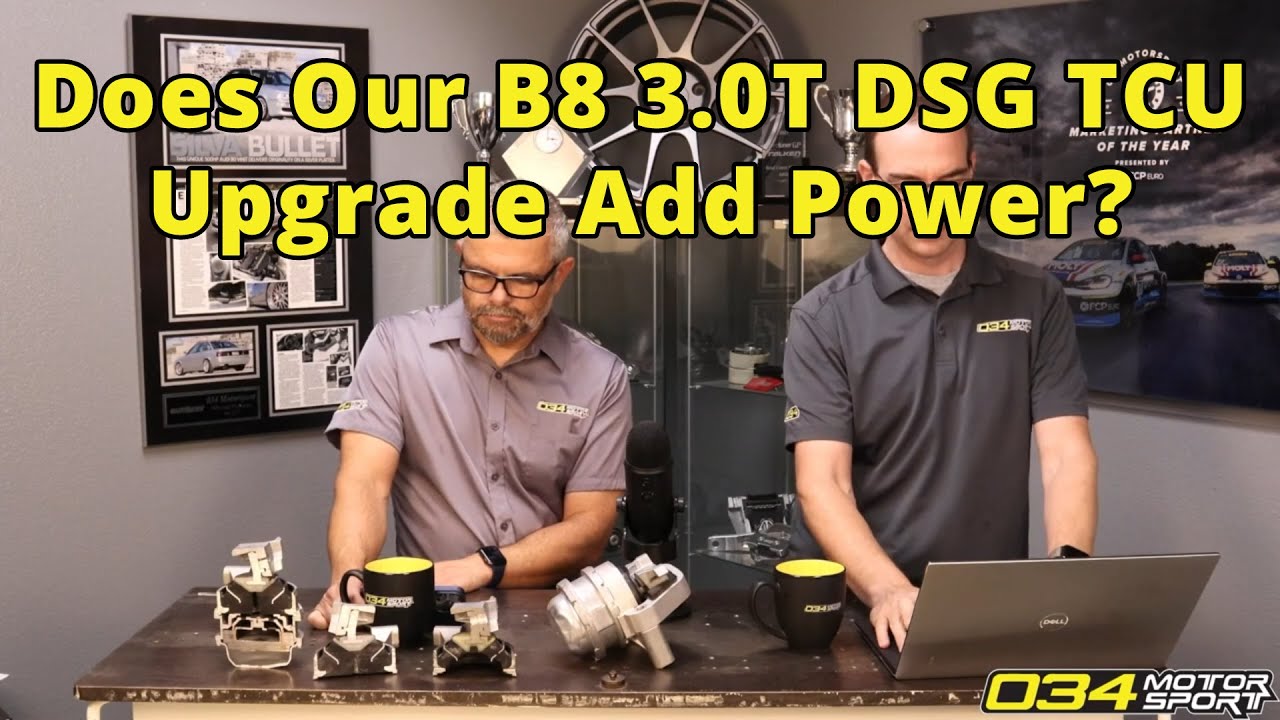 Does Our B8 3.0T DSG TCU Upgrade Add Power? - YouTube