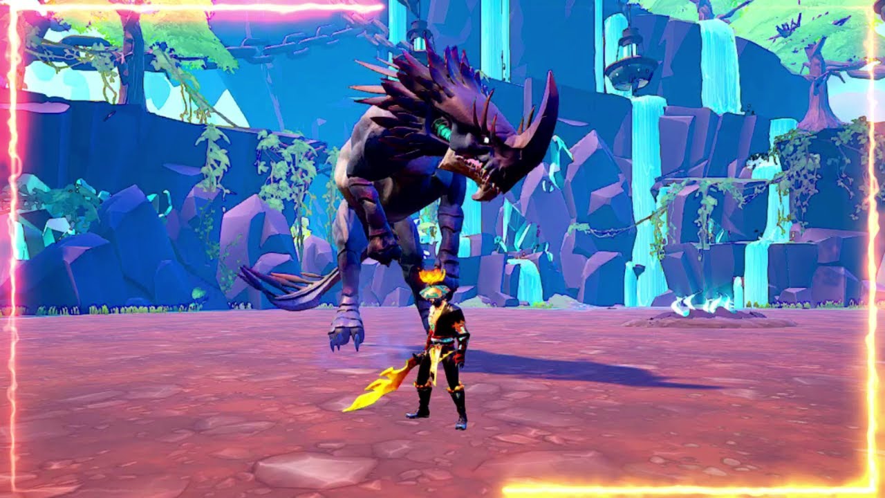 The Easiest Bloodfire Embermane Dauntless Trial - Solo Sword Build ...