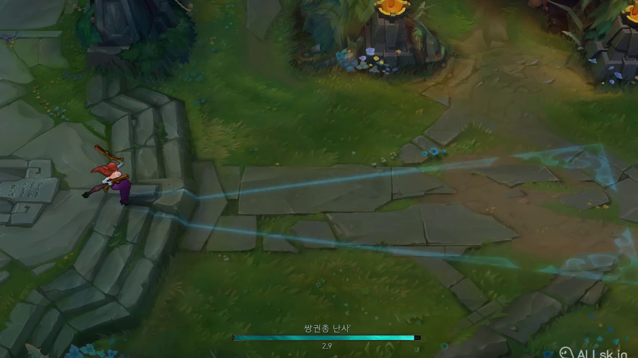 비밀요원 미스 포츈(Secret Agent Miss Fortune), 스킬 R - YouTube