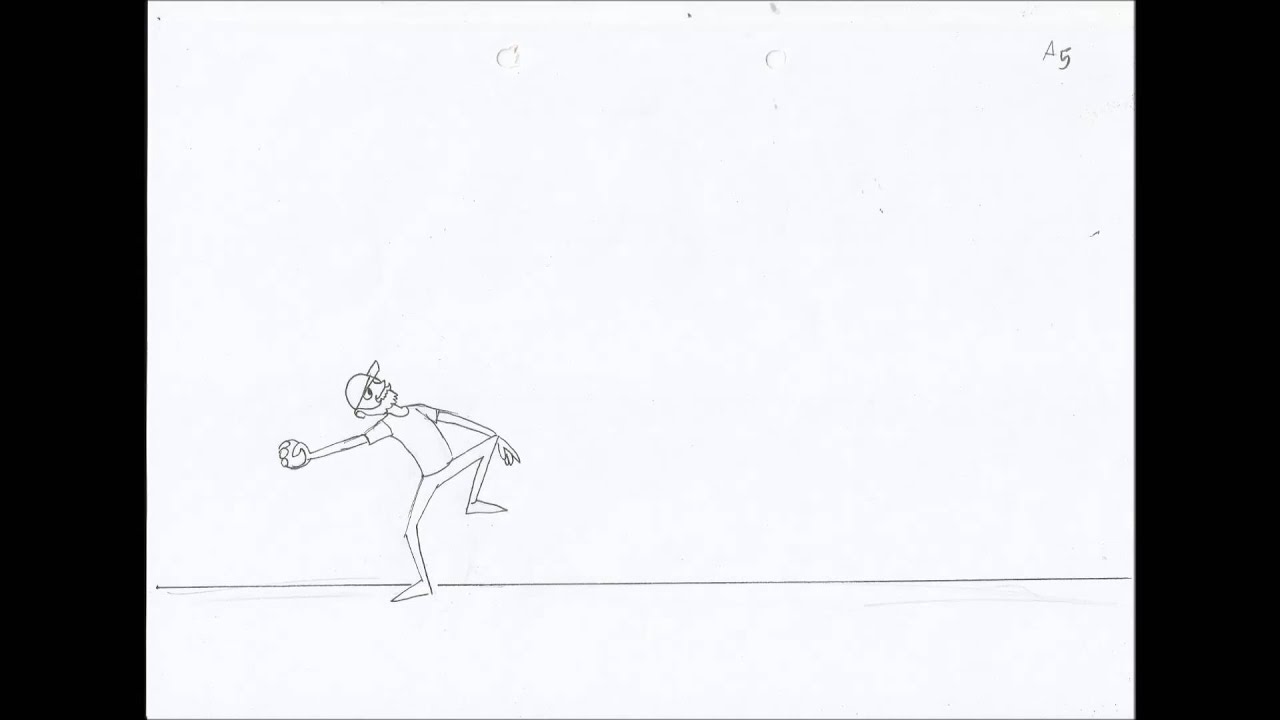Pitching By Irene Lòpez Tradional animation - YouTube
